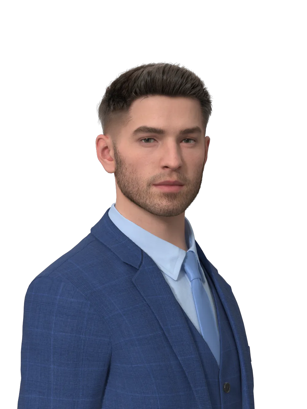 3d数字人, AI数字人-Quinton